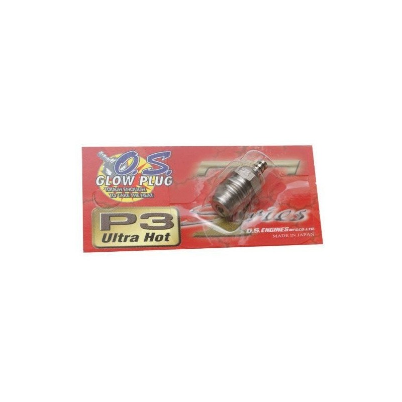 OS Speed Turbo Glow Plug P3 Ultra Hot - Original